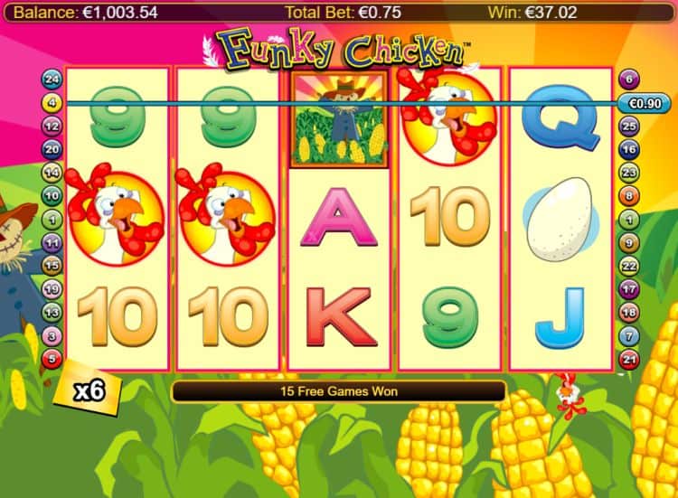 Funky Chicken slot machine online gratis: trucchi e bonus free spin